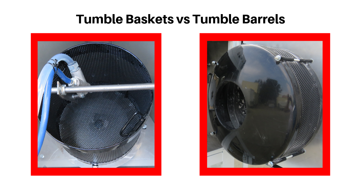 Tumble Barrels & Baskets: What's the Difference?